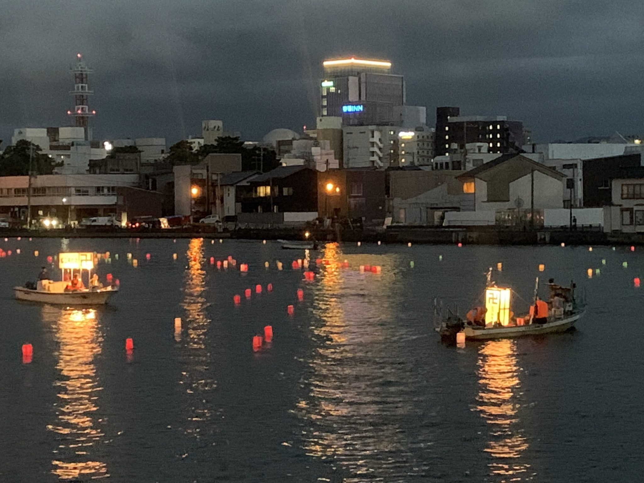 Luminous serenity: Matsue’s floating lanterns illuminate Bon festival’s ...